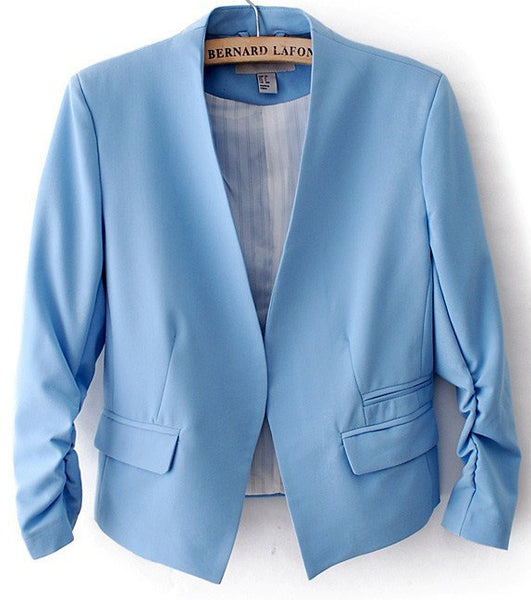 New Fashion Women Blazer Spring Slim Short Design Suit Blazer Coat Jac ...